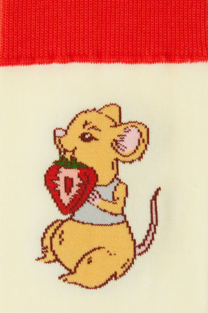 Strawberry Mouse Sock – Dangerfield