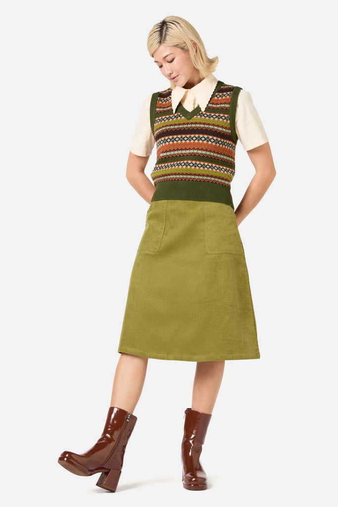 Fairisle Knit Vest – Dangerfield