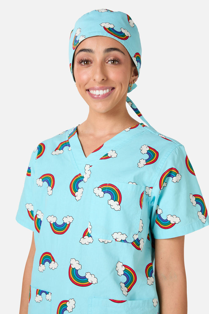 Over The Rainbow Scrub Hat – Dangerfield