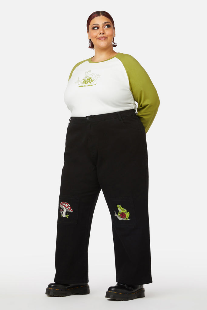 Curve Frog Patch Jean – Dangerfield