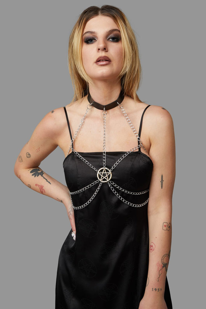 Pentagram Chain Bra Harness – Dangerfield