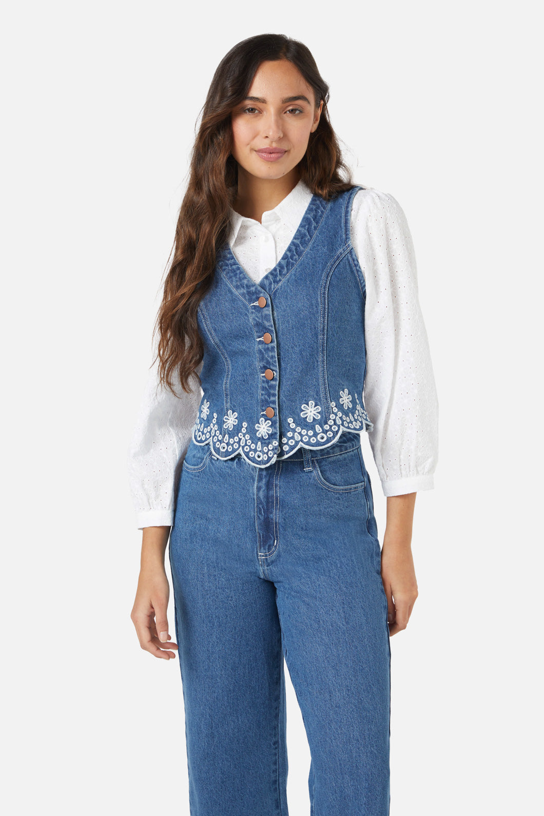 Suzie Scallop Vest – Dangerfield