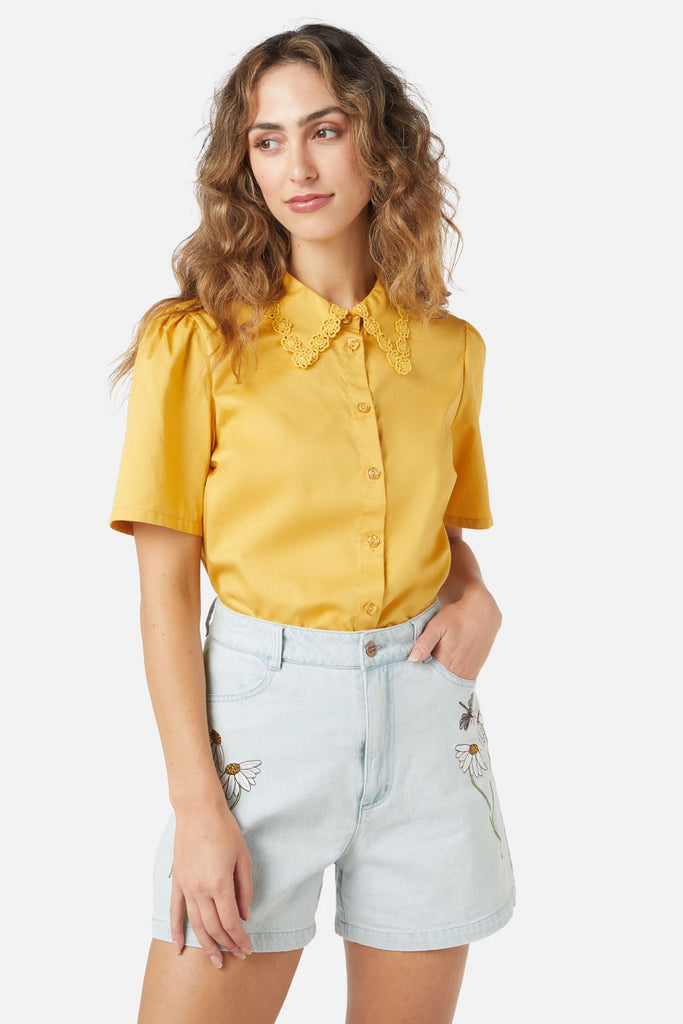 Lacey Flower Blouse – Dangerfield