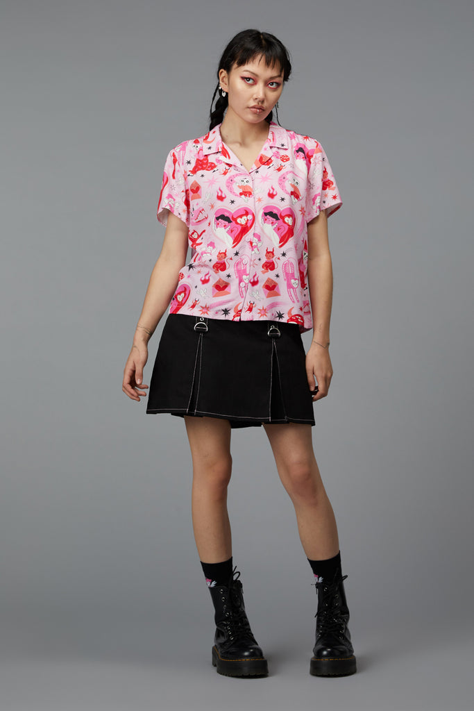 Devil Dance Party Blouse – Dangerfield