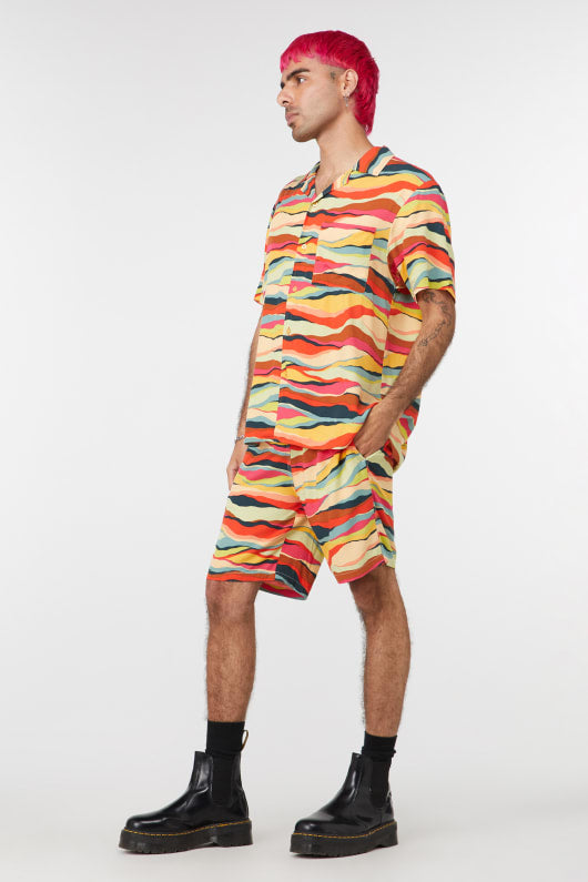 Grounded Satin SS Shirt – Dangerfield