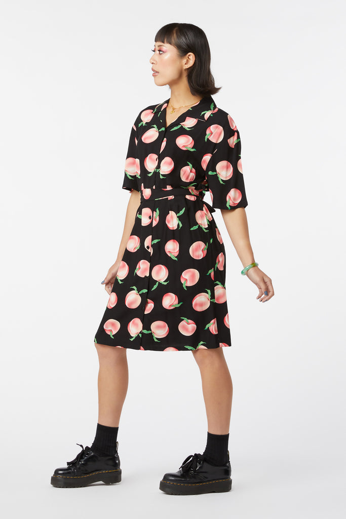 Dangerfield - Peachy Viscose Shirt Dress