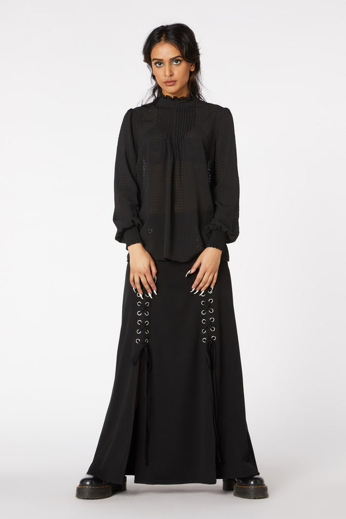 Dangerfield - Vivienne Sheer Loose Blouse