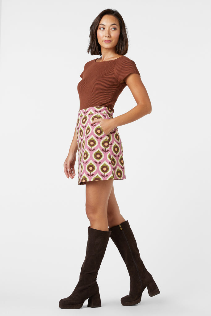 Mary Jane Drill Skirt – Dangerfield