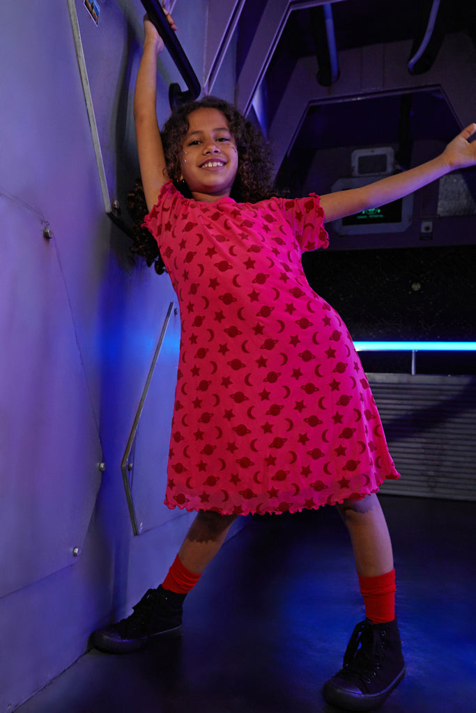 Galaxy Kids Mesh Dress – Dangerfield