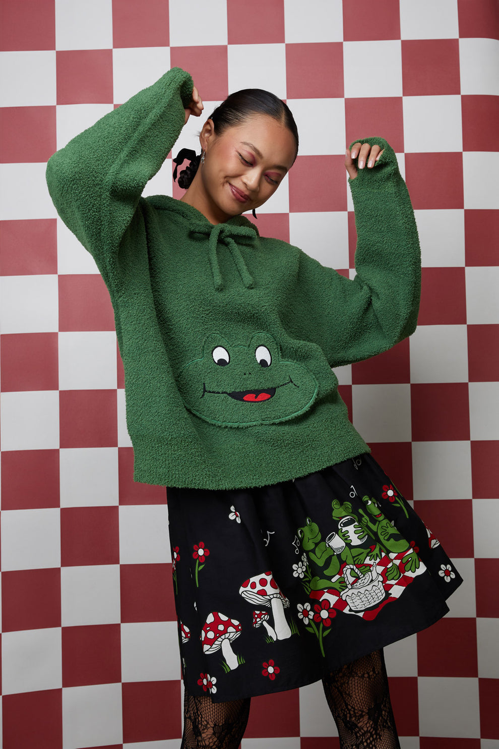 Frog Knit Hoodie – Dangerfield