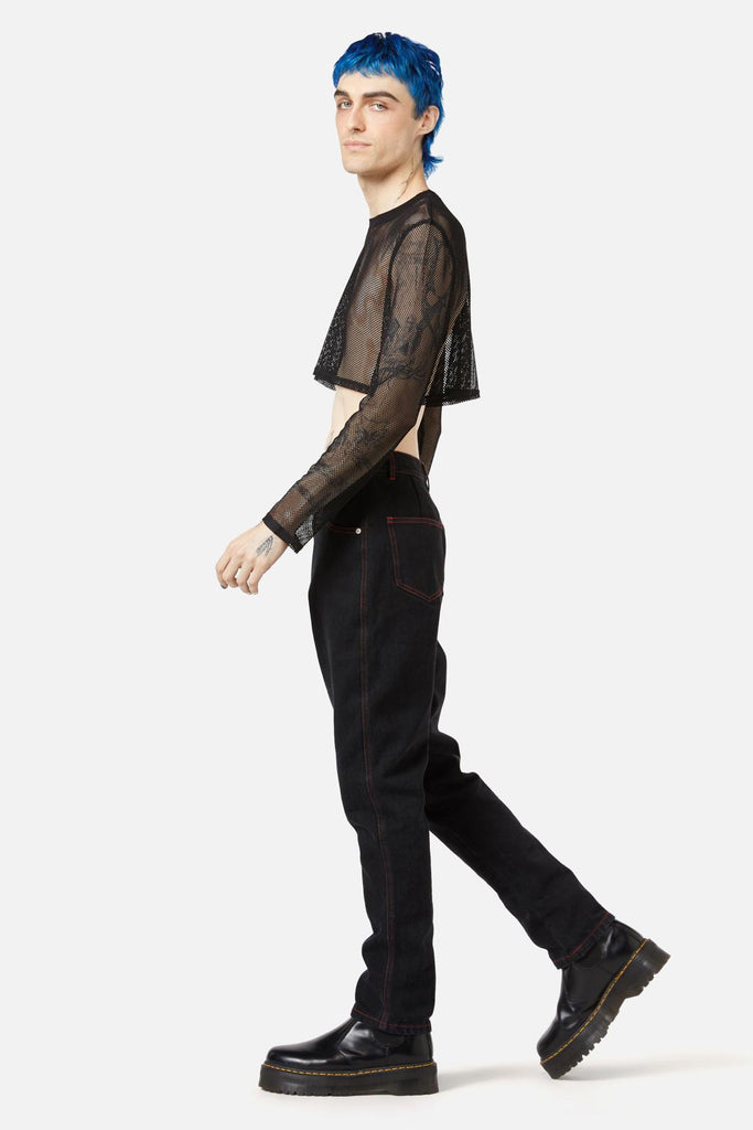 Lock Picker Mesh Crop Top – Dangerfield