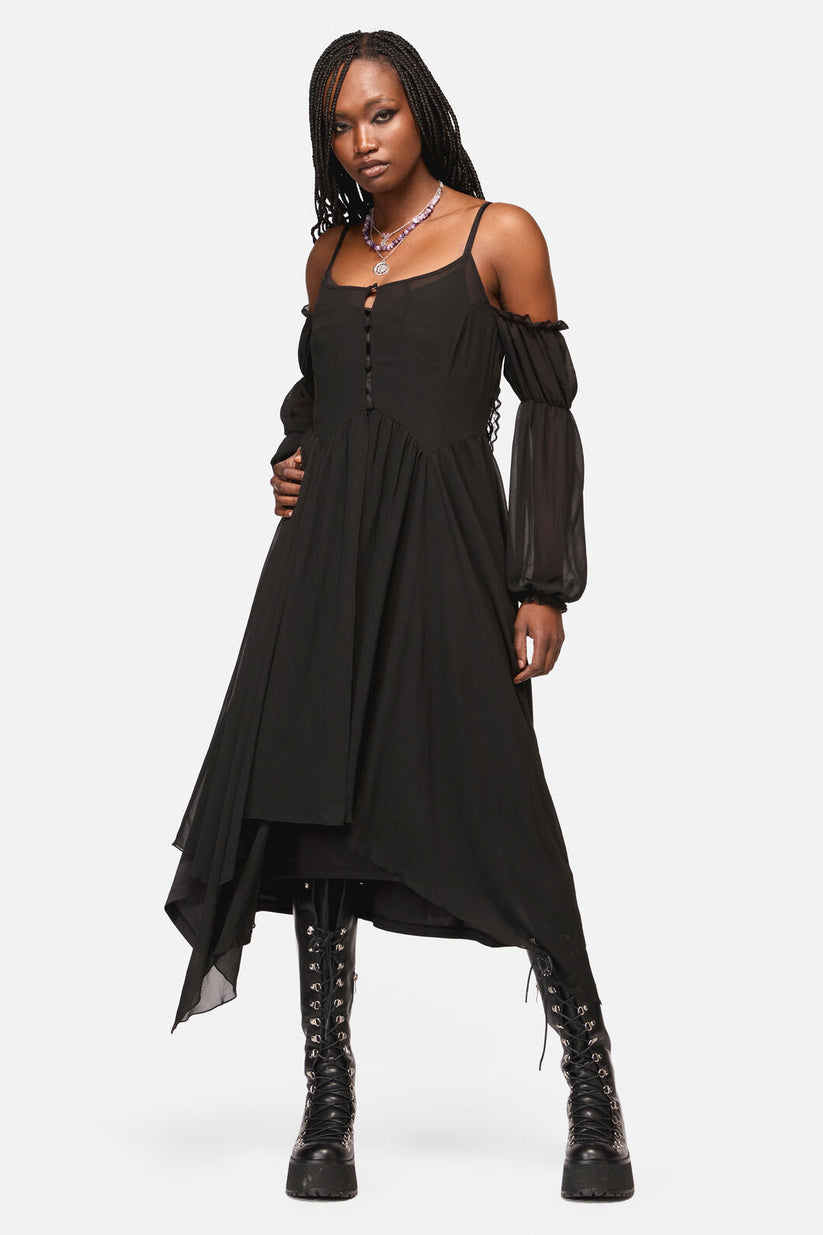 Lolth 2 Piece Goth Layer Dress – Dangerfield