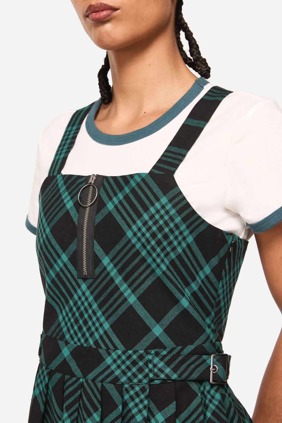 Conjuring Goth Tartan Pinafore – Dangerfield