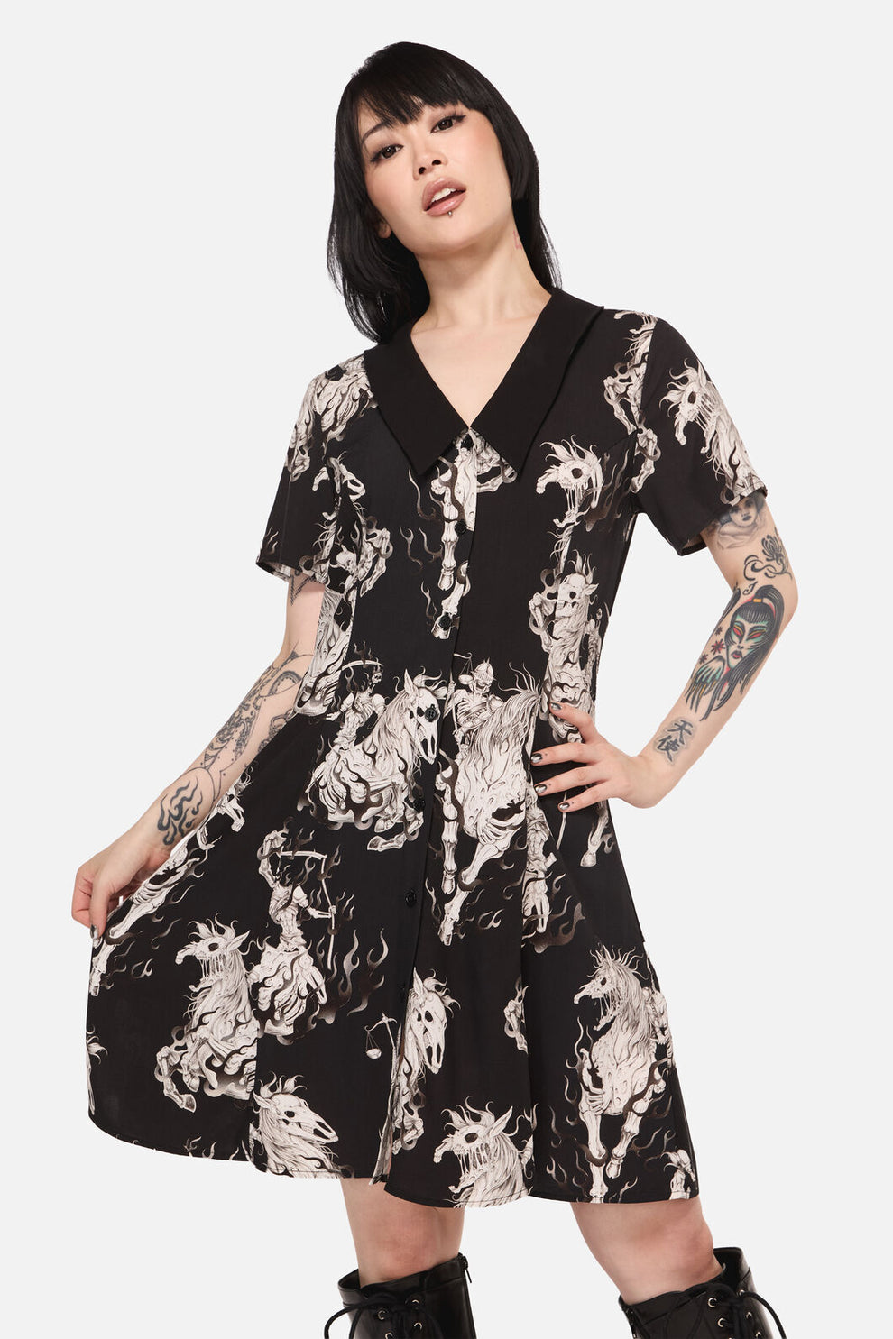 Apocalypse Goth Mini Dress – Dangerfield