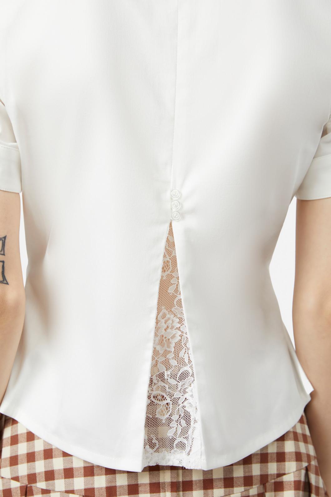 Sunset Lace Trim Blouse – Dangerfield