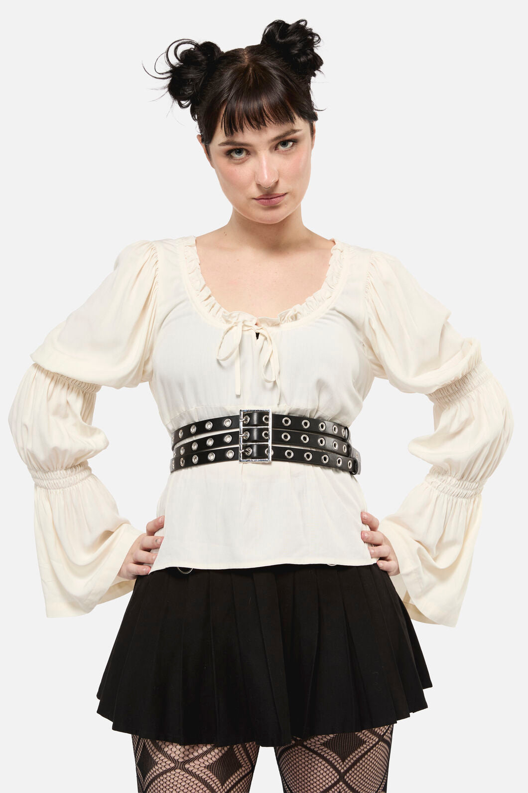 Triple Band Eyelet Wasit Belt – Dangerfield