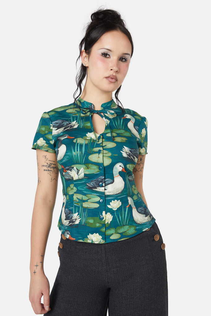 Duck To Water Blouse – Dangerfield