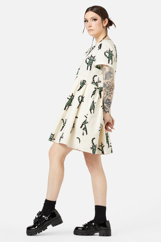 Peculiar Puss Summer Dress – Dangerfield