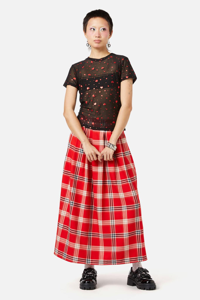 Queen Of Cats SS Mesh Top – Dangerfield