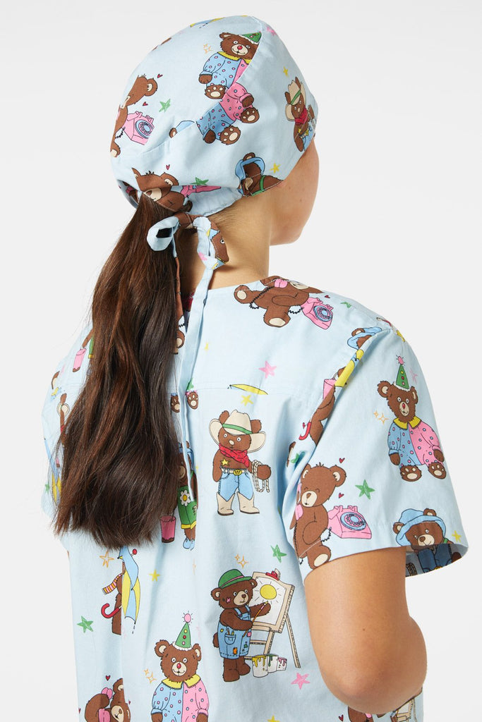Teddy Bear Scrub Hat – Dangerfield