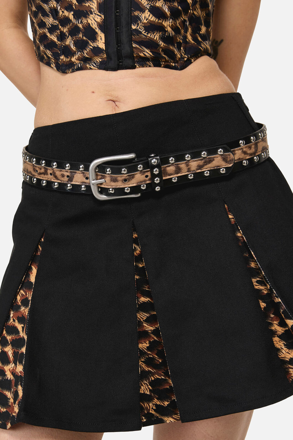 Leopard Stud Belt – Dangerfield