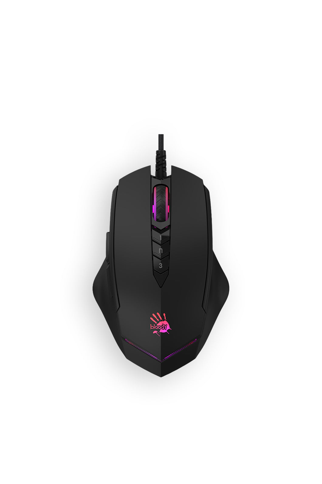 Bloody V8M Max-AC Black Ergonomic RGB Animation Metal Armour Boot ...