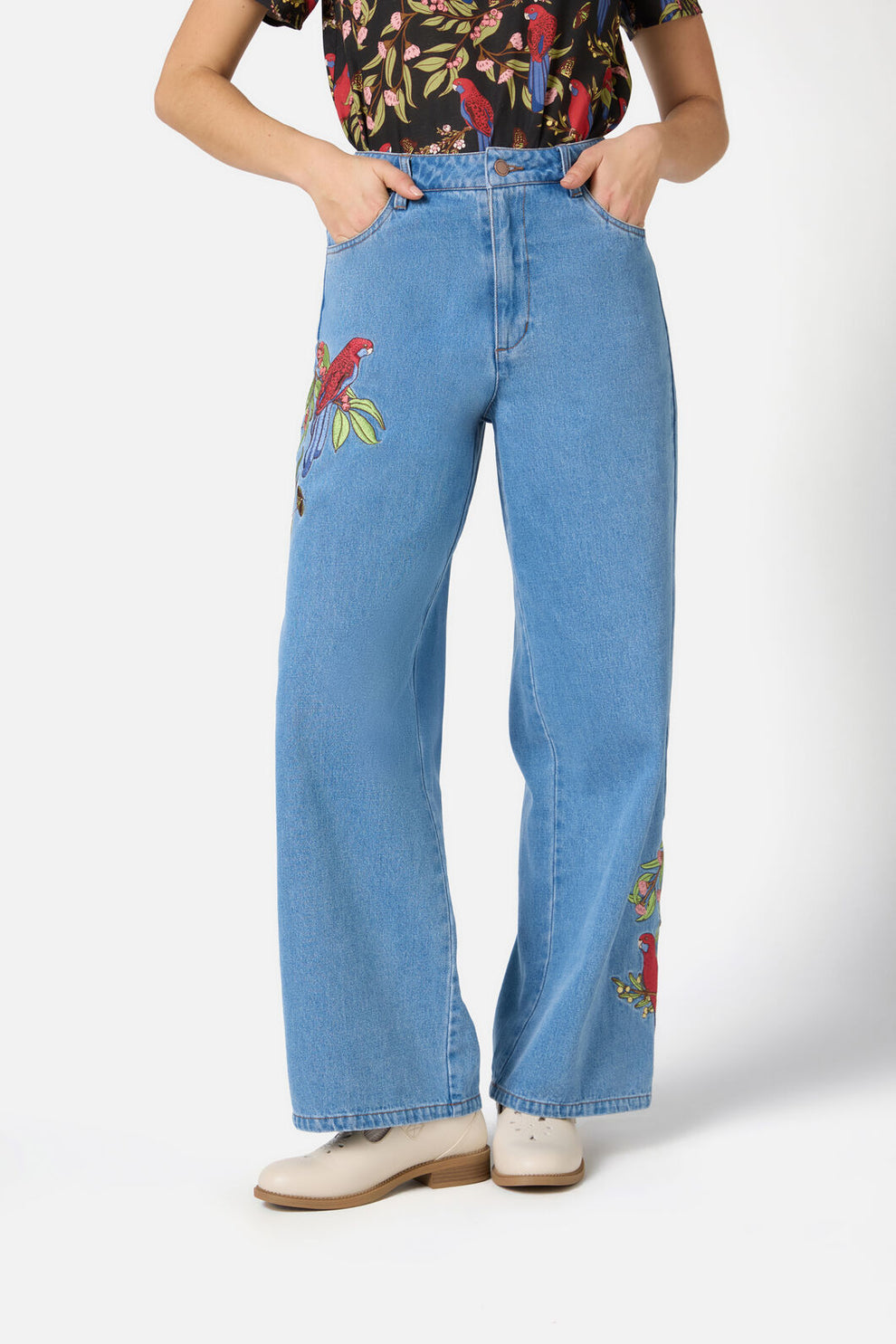 Rosella Embroidered Jean – Dangerfield