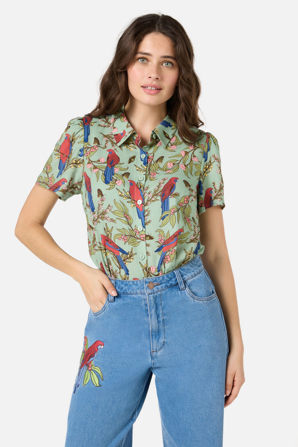 Rosella Short Sleeve Blouse – Dangerfield