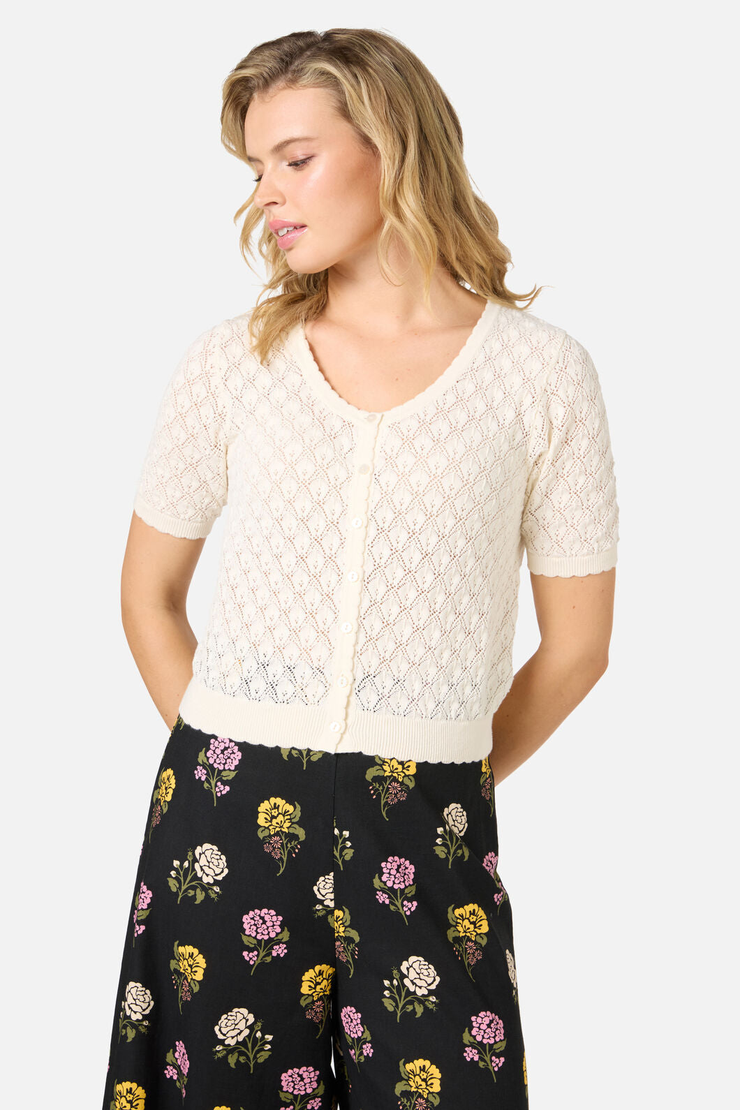 Lacey Short Sleeve Cardigan – Dangerfield