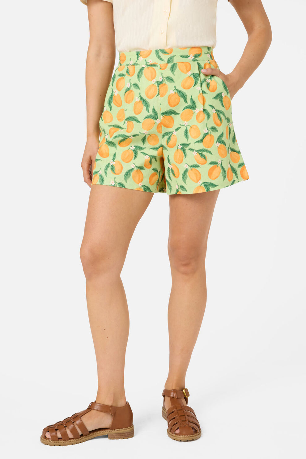 Apricots A Line Shorts – Dangerfield