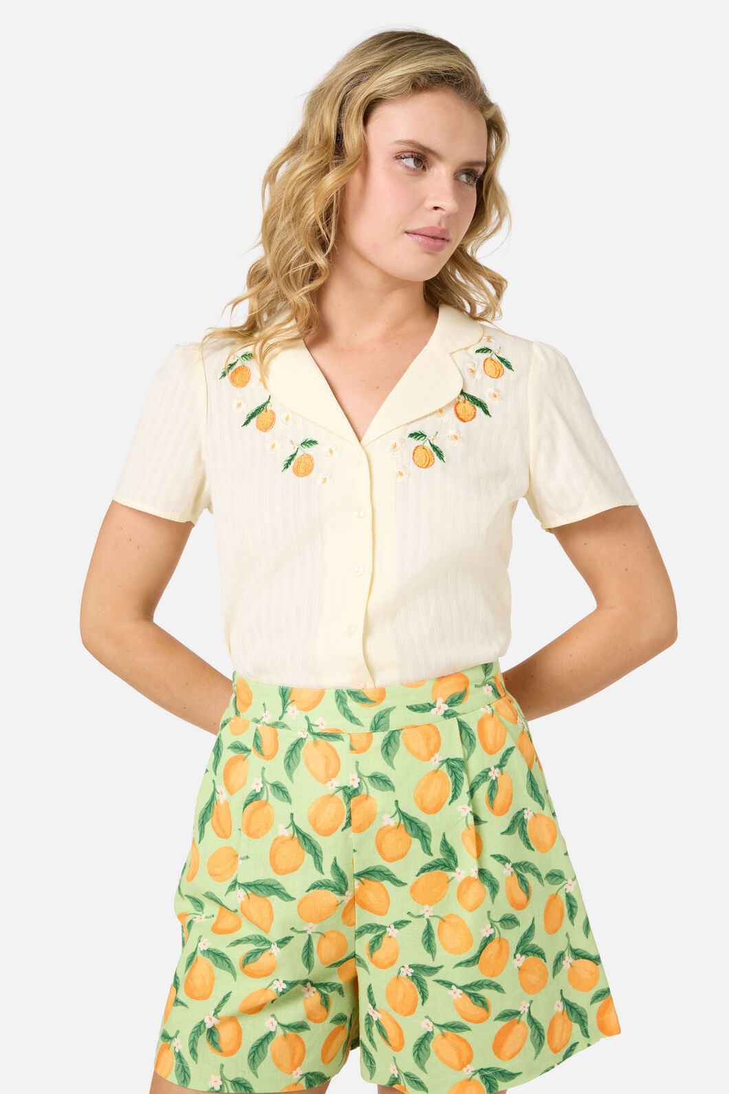 Apricots Embroidered Blouse – Dangerfield