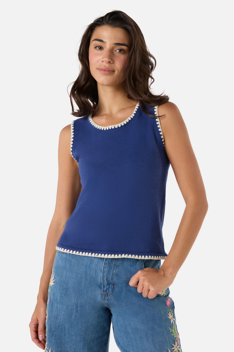Imogen Blanket Stitch Knit Top – Dangerfield