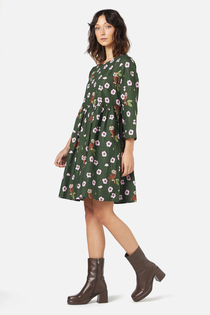 Poppy Owl Mini Dress – Dangerfield