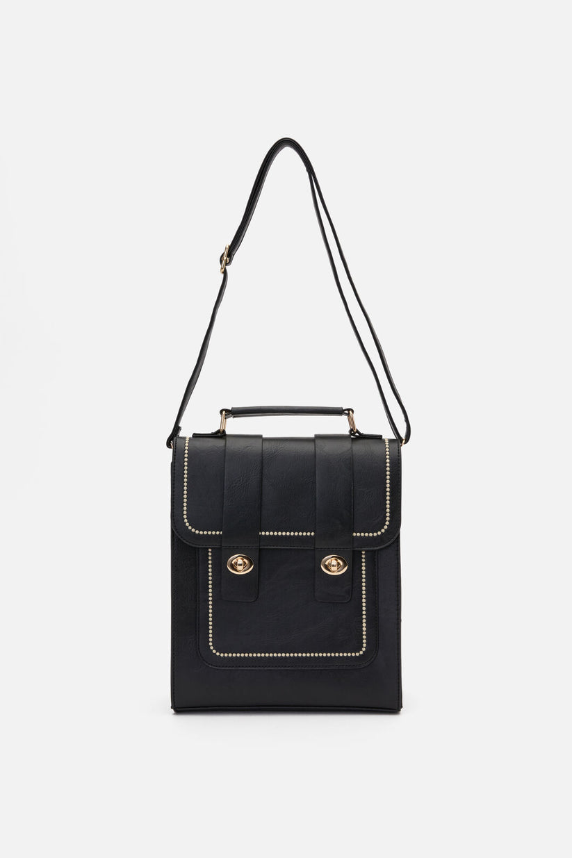 Black 2 Way Satchel – Dangerfield