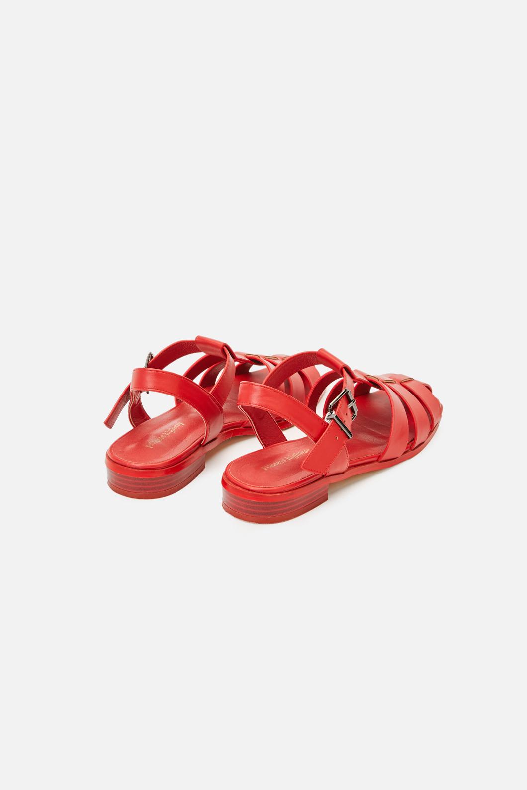 Red Closed Toe Sandals – Dangerfield