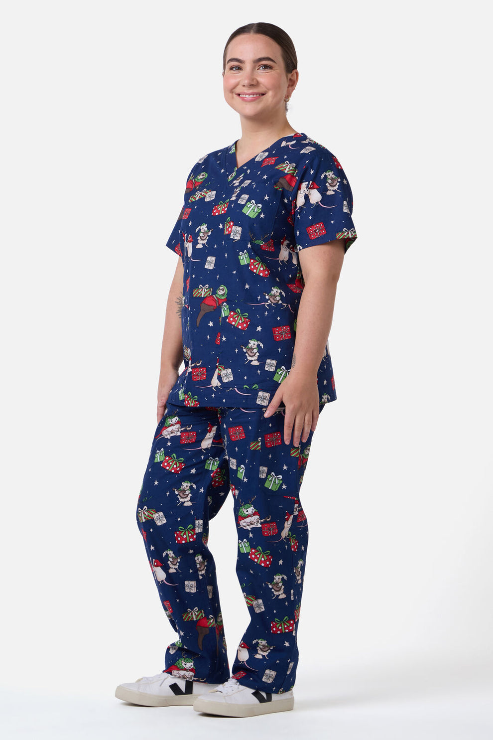 Christmas Creatures Scrub Set – Dangerfield