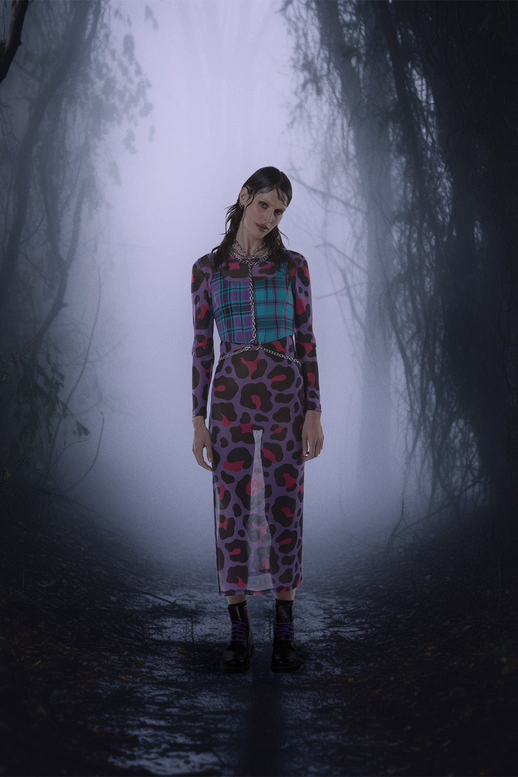 Major Meow Mesh Dress – Dangerfield