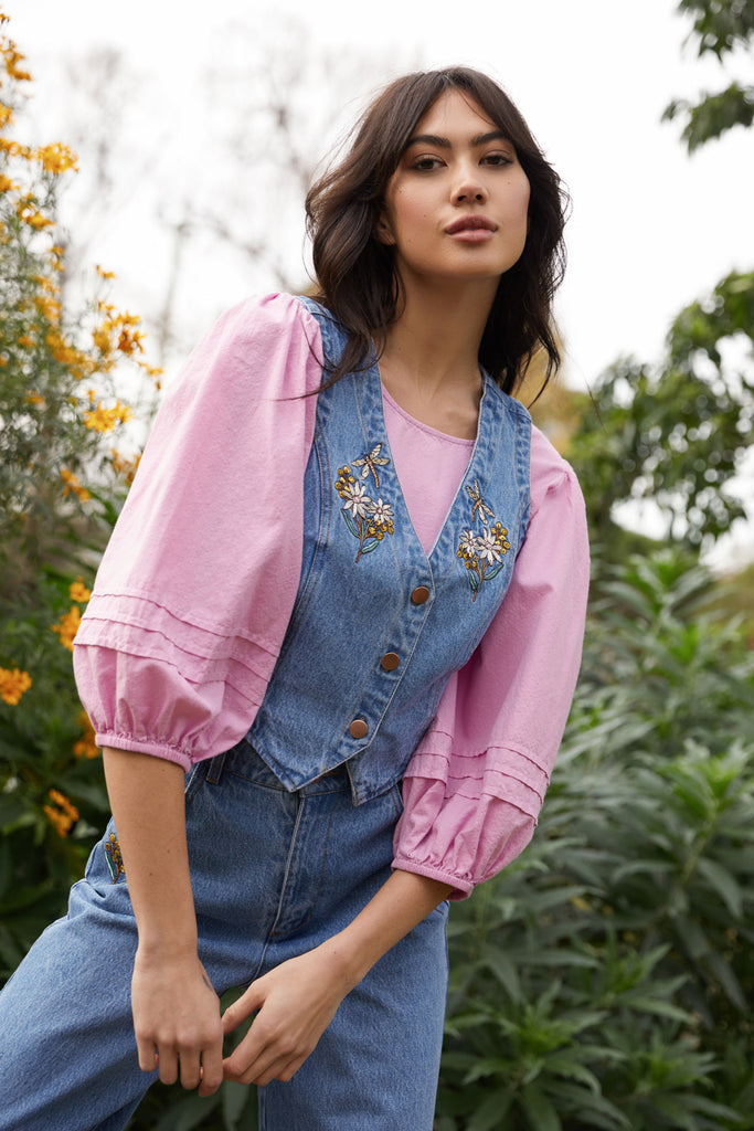 Dangerfield - Penny Native Jean Vest