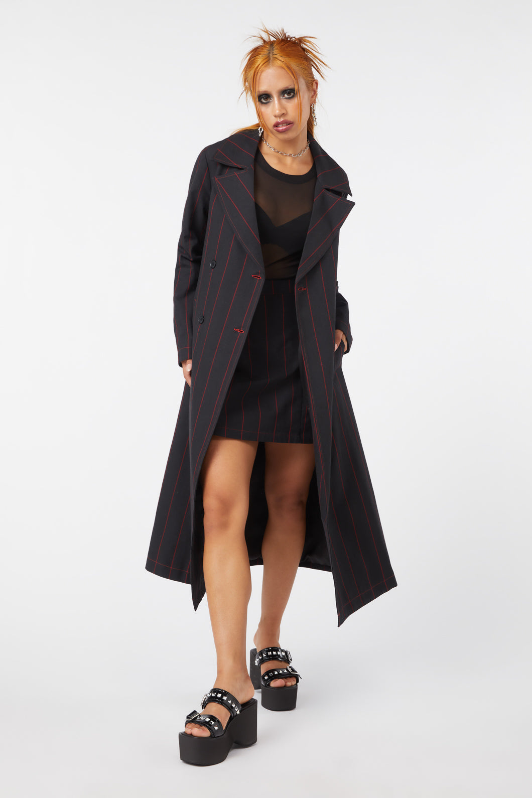 Impossible Things Pin Stripe Coat – Dangerfield