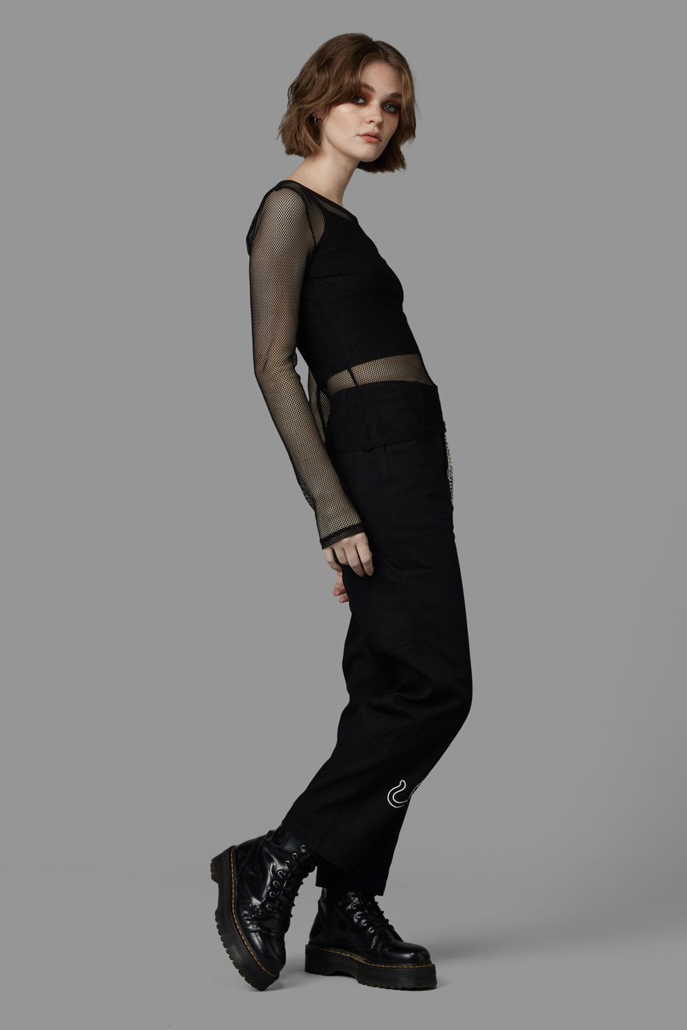 Dead Inside Mesh Top – Dangerfield