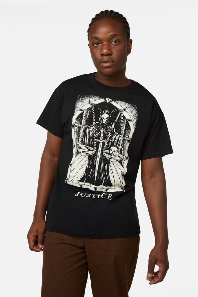 Justice Print Unisex Tee – Dangerfield
