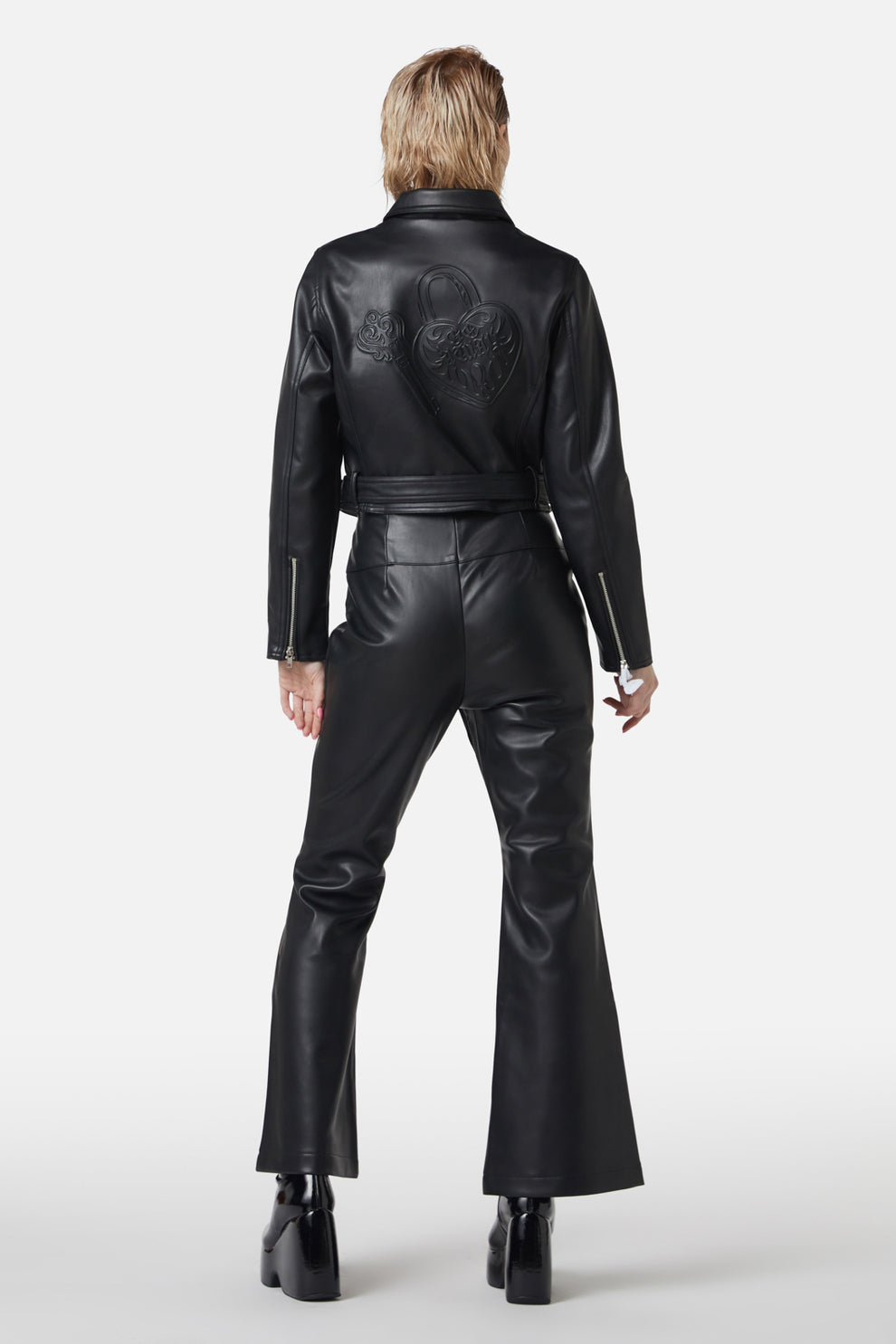 Ornate Metal Pu Jacket – Dangerfield