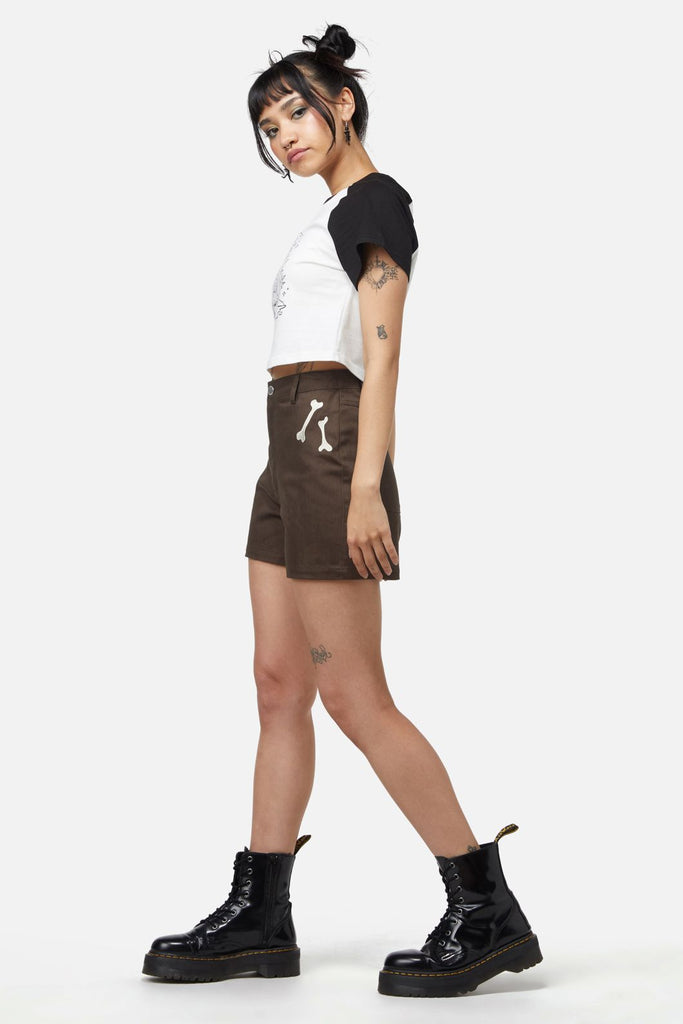 Triassic Line Art Baby Tee – Dangerfield