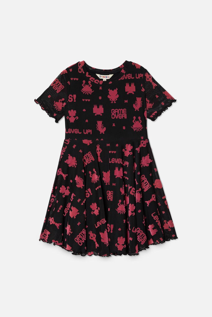 Game Over Kids Mesh Dress – Dangerfield