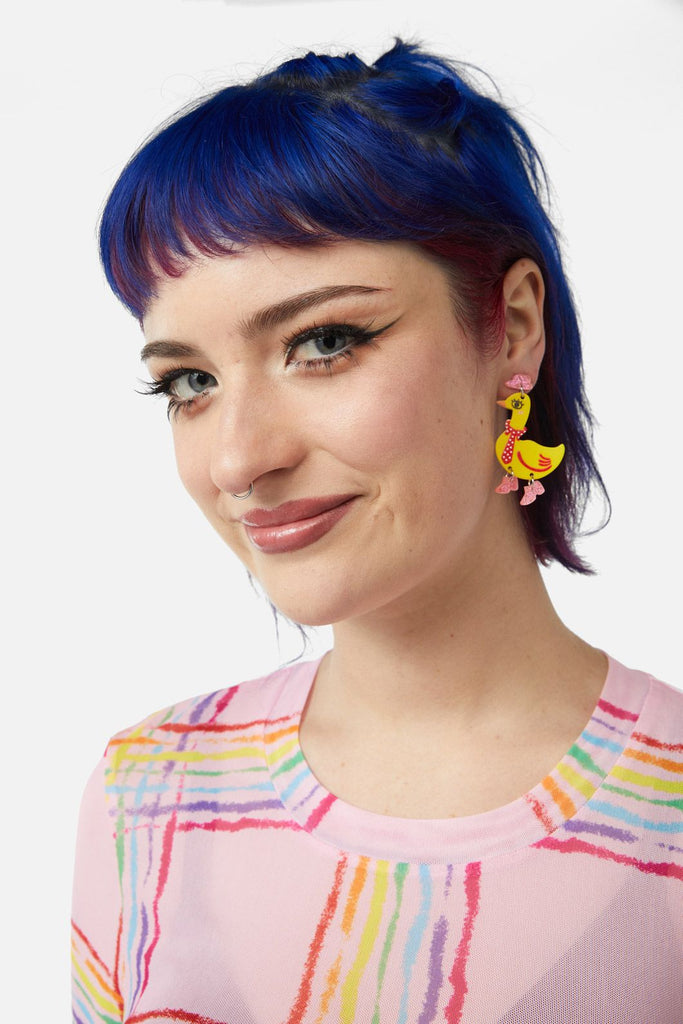 Cute Duck Earrings – Dangerfield