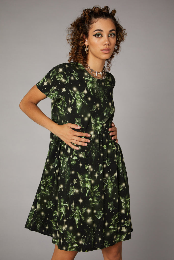 Dangerfield - Forest Fairy Print Dress