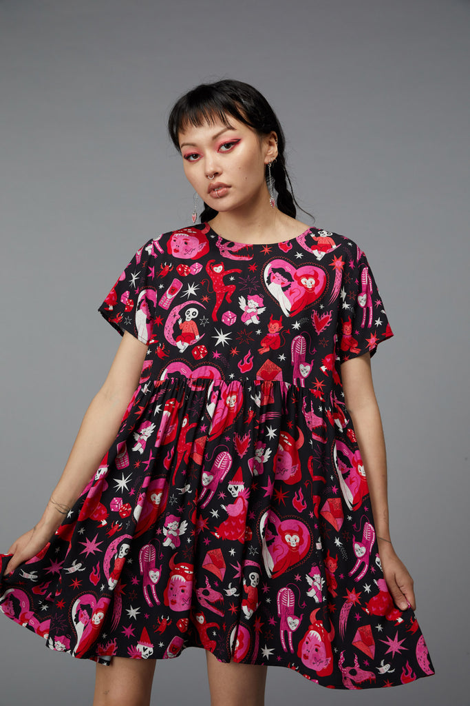 Devil Dance Party Dress – Dangerfield