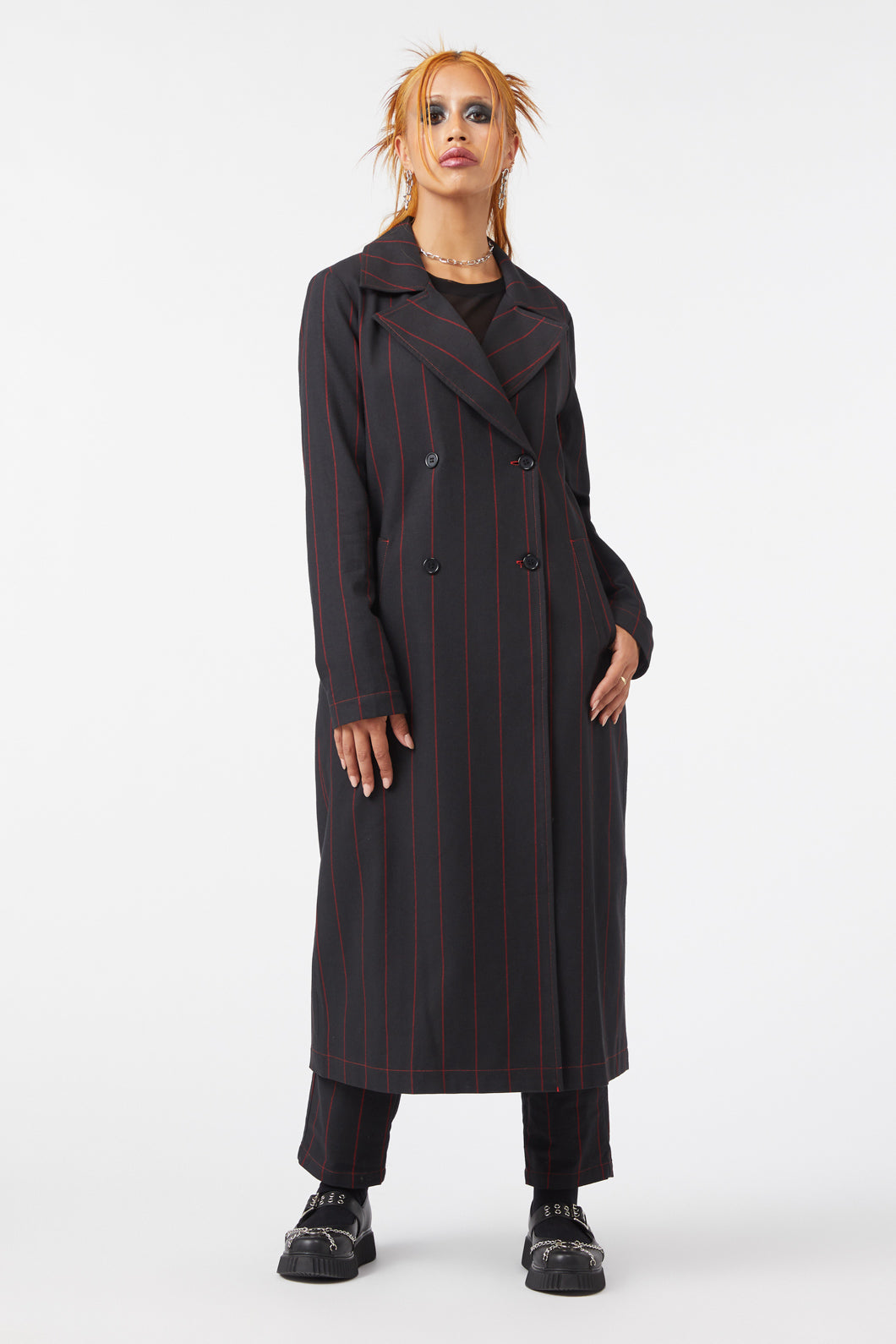 Impossible Things Pin Stripe Coat – Dangerfield