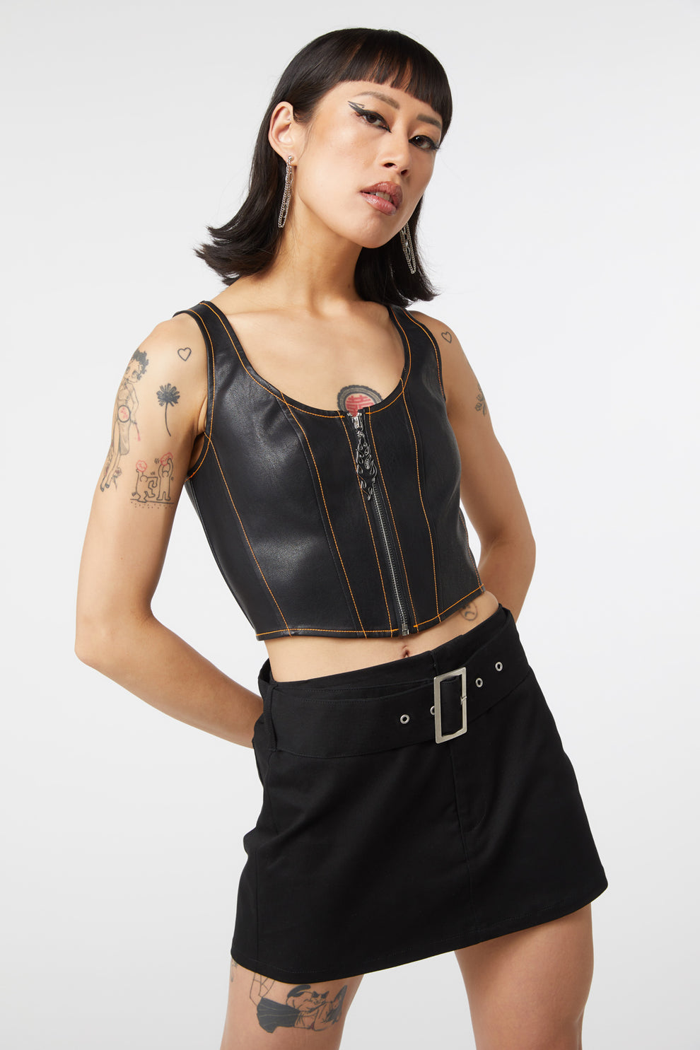 Ablaze Pu Corset – Dangerfield